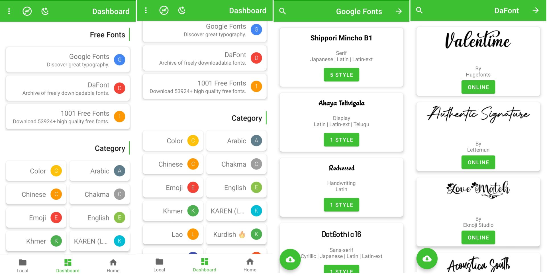 شرح كامل لتطبيق zFont 3 لتغيير لون الخط على هواتف الاندرويد – Android ...